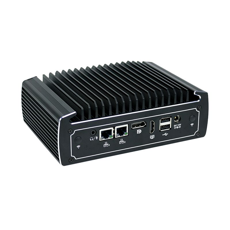 High performance Quad Core 8th gen industrial mini PC support external ...