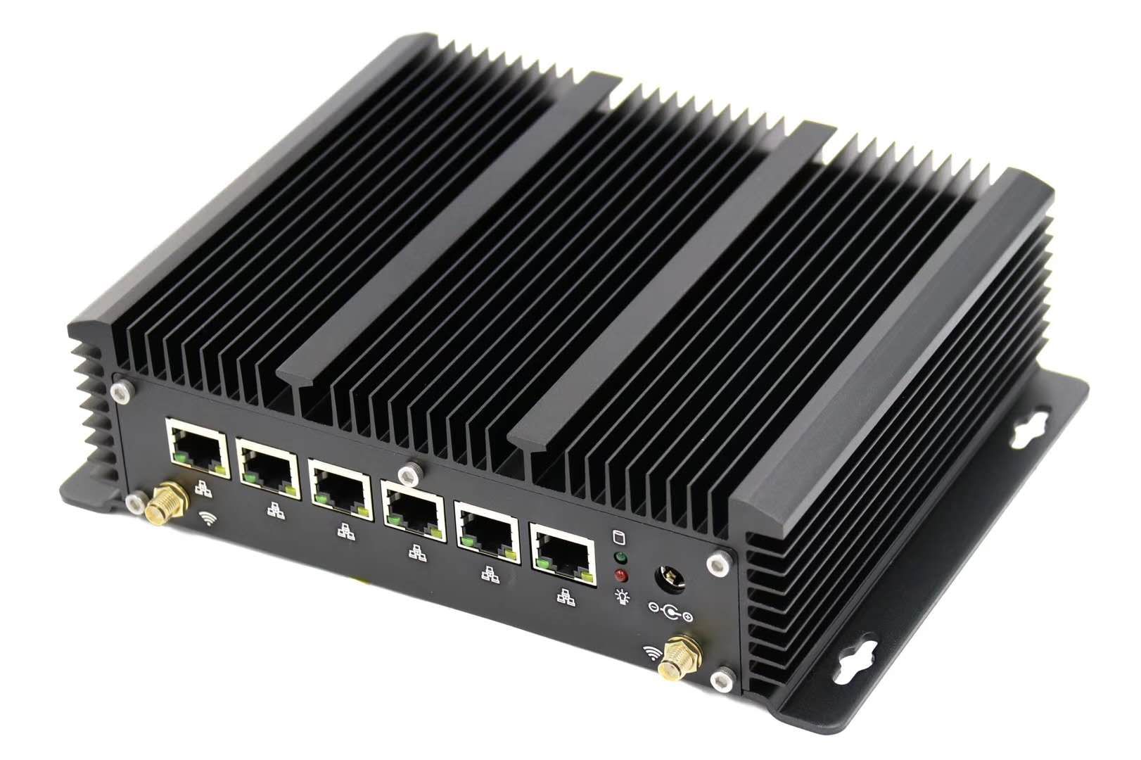 6*2.5G LAN Industrial Embedded PC 8/10th Celeron/Pentium/Core CPU ...